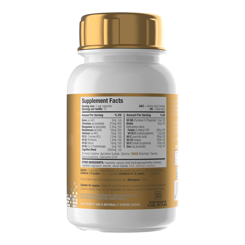 Multivitamin, Cognitive Enhancer, Brain Supplement, Increased Focus ...
